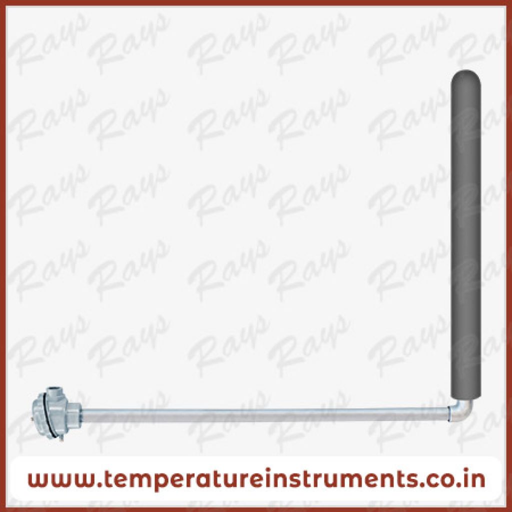 L shape Thermocouple for Molten Metals - Rays Electro Engineers